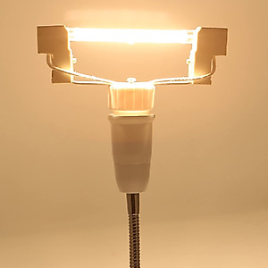 XBOCMY 4 Pack 300W Dimmable Halogen Light Bulbs, 118mm, 4.7-Inch T3 RSC, Warm White, 3000 lumens