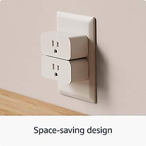 Amazon Smart Plug, for home automation, Works with Alexa - A Certified for Humans Device
