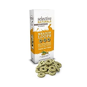 Supreme Petfoods Selective Naturals Meadow Loops For Rabbits 2.8Oz (Pack Of Four)