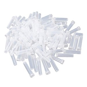 EXCEART 25pcs Single Flower air Plants carafes Florist Supplies Small Terrarium Waterbottle hydroponic Terrarium Plastic air hydroponic vase White 100pcs Water Tube