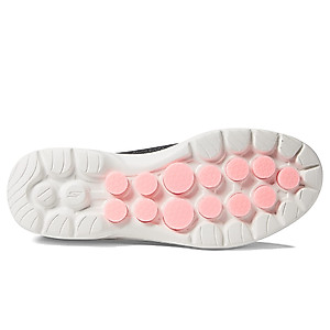 Skechers Go Walk 6 Vibrant Charm Hands Free Slip-Ins Gray/Aqua 8.5 B (M)