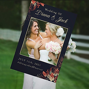 BannerBuzz Custom and Standard Selfie Frames, 890 GSM 5mm Non-Reflective Corflute Material, 600 DPI Direct UV Printing on Substrate, for Parties Photo Booth Events (Design 04, 36"x48")