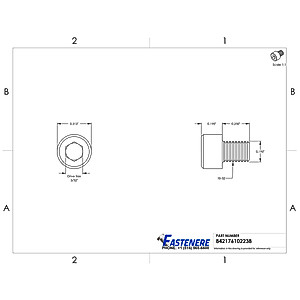 10-32 X 1/4 Socket Head Cap Screws Allen Drive Stainless Steel Bolt Qty 50