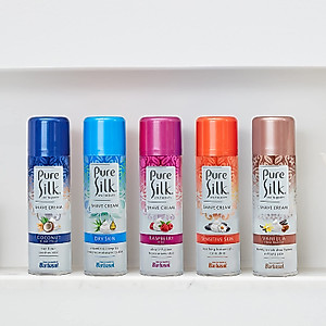 Value Size - Pure Silk Dry Skin Treatment Spa Therapy Shave Cream, 9.5 Ounces (Pack of 6)