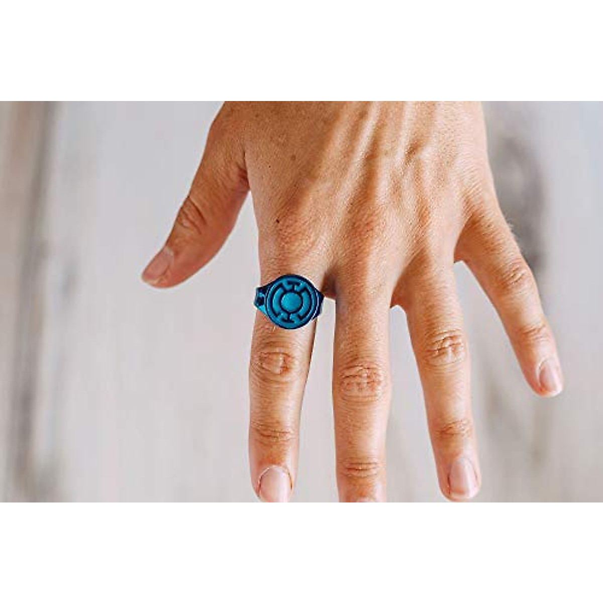 SalesOne LLC DC Comics Green Lantern Power Rings | Lantern Corps Power Rings | 9-Ring Set