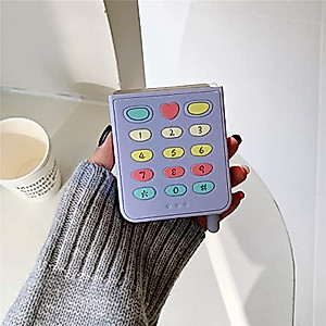 NiceKing Compatible with Samsung Galaxy Z Flip 4 5G 2022 Case Hard Plastic Frame Silicone Shockproof Cover for Samsung Z Flip 4 Purple