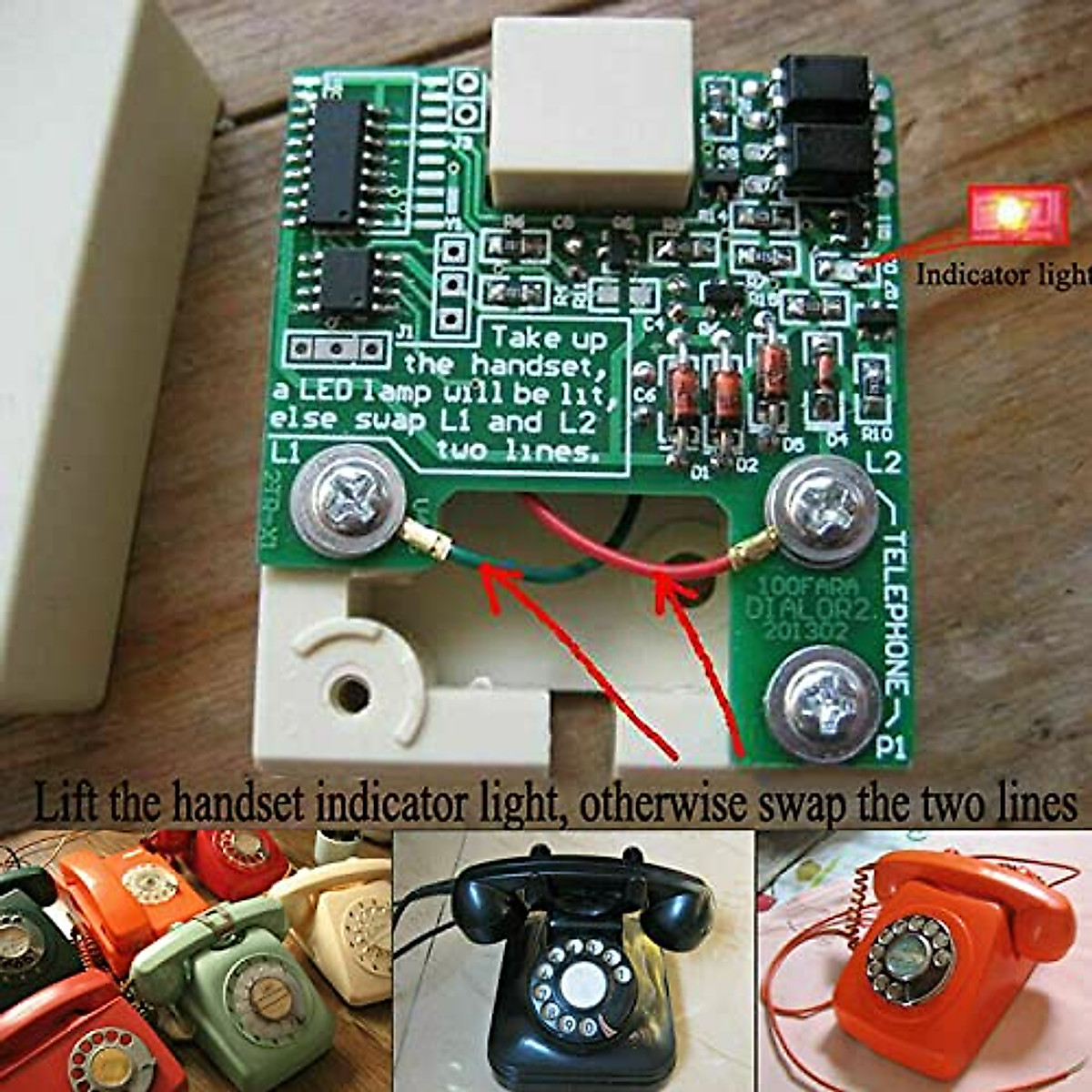 Acxico 1 pcs New Version Pulse to Dual Tone Multi-Frequency DTMF Converter Enhanced Module