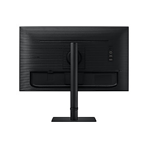 SAMSUNG S80A Series 27-Inch 4K UHD (3840x2160) Computer Monitor, HDMI, DP, USB Hub with USB-C, HDR10 (1 Billion Colors), Built-in Speakers, Fully Adjustable Stand with Pivot (LS27A800UNNXZA) (Renewed)