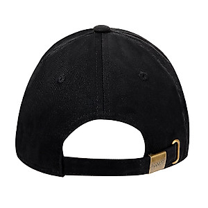 VODIORE American Flag Cap Embroidered USA Distressed Baseball Cap Dad Hat Black