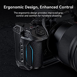 SmallRig S5 II Cage S5 IIX Cage for Panasonic LUMIX S5 II / S5 IIX with Built-in Quick-Release Plate for Arca-Swiss - 4023