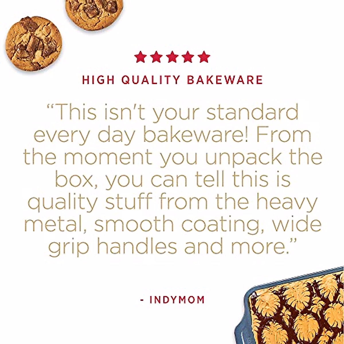 All-Clad Pro-Release Nonstick Bakeware Set 10 Piece Oven Safe 450F Half Sheet, Cookie Sheet, Muffin Pan, Cooling & Baking Rack, Round Cake Pan, Loaf Pan, Baking Pan Grey