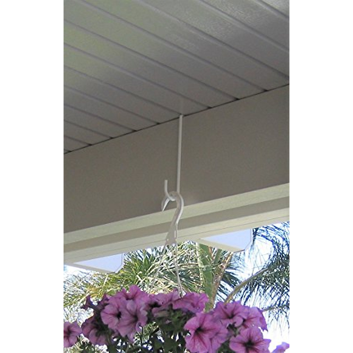 Alumahangers Solid Powder Coated Steel for Non-Insulated Spanish Brown Alumawood Patio Covers (6 Pack)