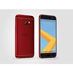 HTC 10 32GB GSM Unlocked LTE Quad-Core Android Phone w/ 12MP Camera - (International) Red