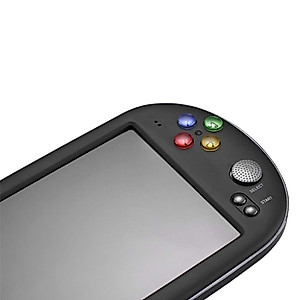 N / C Electronic Entertainment 7-inch Color Screen Multi-Function Game Console-Dual Joystick, Picture Browsing, Music Appreciation, e-Book Reading, Dictionary and Photos