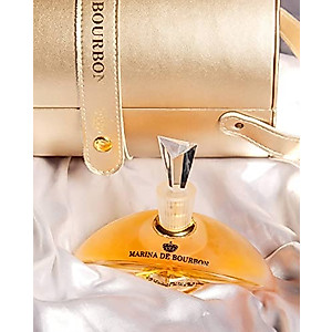 Princesse Marina de Bourbon Classique Fragrance for Women - Floral Fruity Scent - Opens with Cassis, Watermelon and Lemon Notes - Blended with Passionfruit, Ylang-Ylang and Jasmine - 1 oz