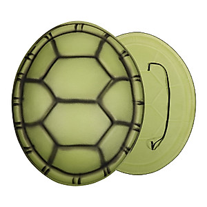 ABOOFAN Halloween Turtle Shell Costume Novelty Turtle Shell Backpack Halloween Cosplay Costume Party Carnival Performance Prop