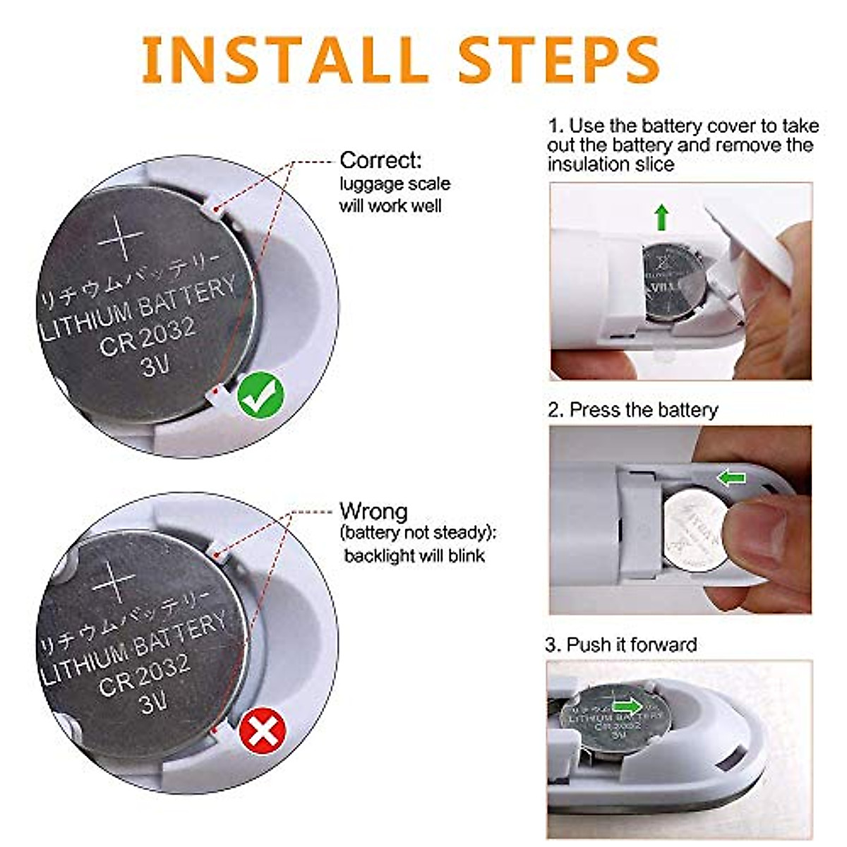 Archery Bow Scale for Draw Weight Peak Weight Hold Weight 110lb/50kg Multifunction Portable Digital Scale with Units g/oz/kg/lb Handheld Scale Recurve/ Compound Bow Tune Scale, ocs14