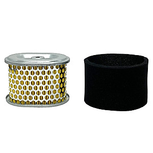 EuipAid 2 Pack 17210-ZE1-505 Air Filter, Compatible with Honda GX160 GX200 GX140 Engine Air Cleaner and Fit for most OEM 212CC, 196CC gas OHV engine.