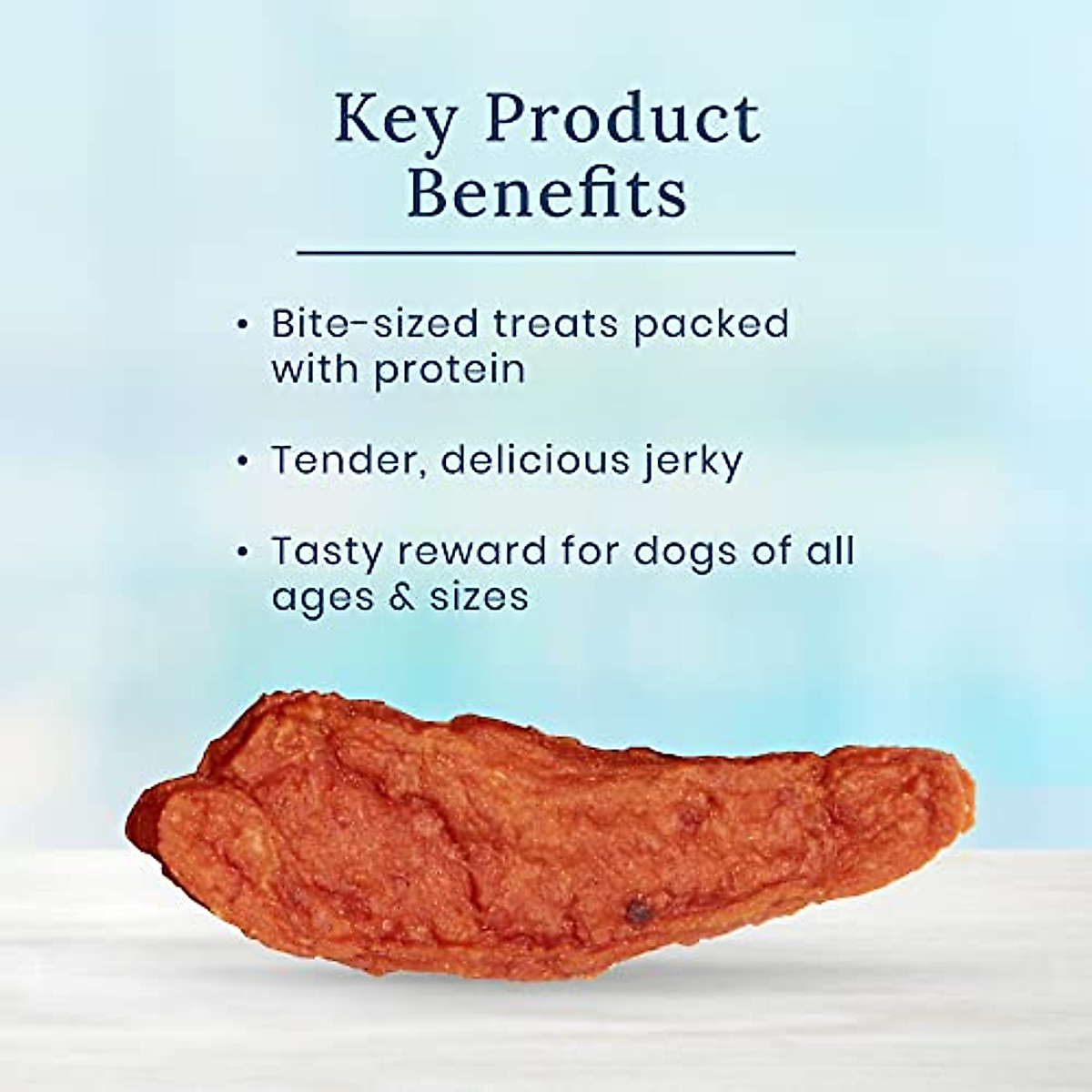 Blue Buffalo Nudges Jerky Bites Natural Dog Treats, Chicken, 5oz Bags