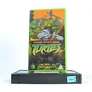 Teenage Mutant “Ninja” Turtles [Animation] Way Of Invisibility - Kid’s PG - VHS