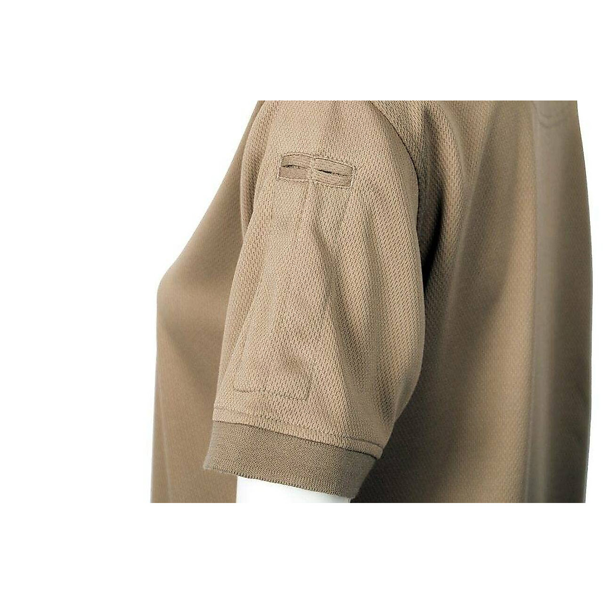 LAPG Women's Recon Jersey Short Sleeve Polo Shirt, Anti-Wrinkle Moisture Wicking Tactical Polo Shirt for Women - Heather Blue - Medium