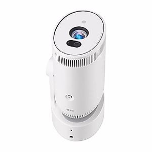 LG CineBeam Home Cinema PU700R 4K UHD Smart Projector, HDR10, 1000 Lumens, Auto Screen Adjustment with 90 Degree rotation, Airplay 2 support, Bluetooth Dual sound out, Mood lighting