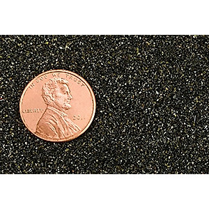 BLACK BEAUTY Abrasive Blast Media Extra Fine Abrasive 30/60 Mesh Size for use in Sandblast Cabinet - 75 LBS