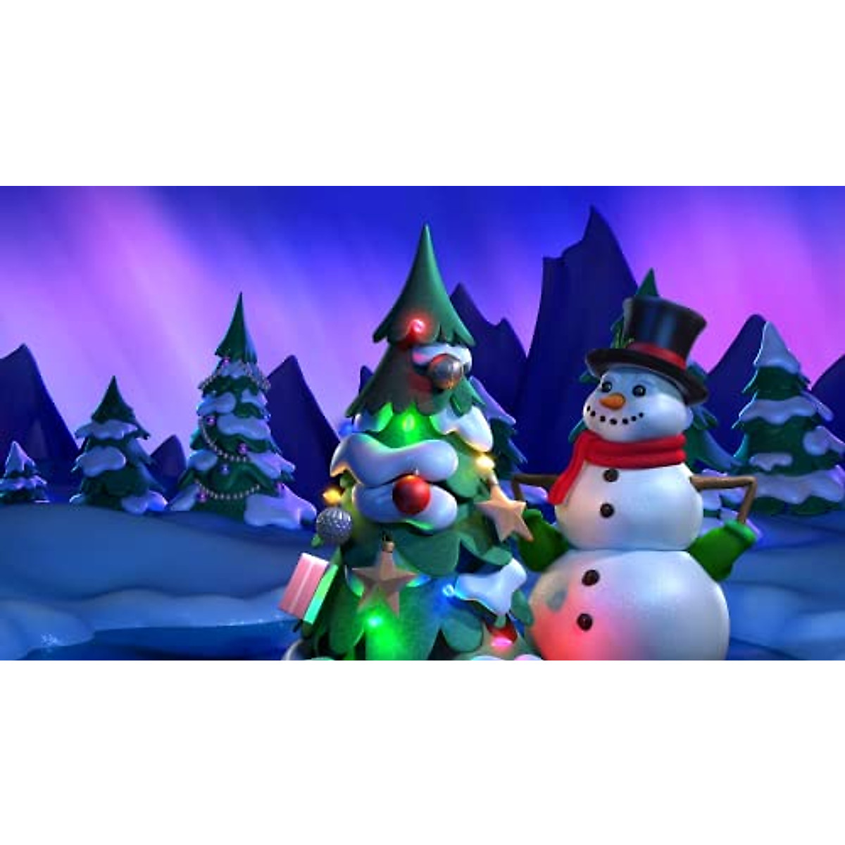 AtmosFX® Christmas Digital Decoration on USB Includes 7 AtmosFX Video Effects for Christmas