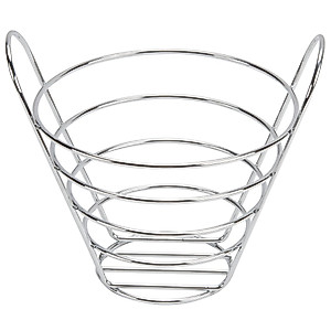American Metalcraft WBC705 Baskets, 8.25" Length x 6.875" Width, Silver