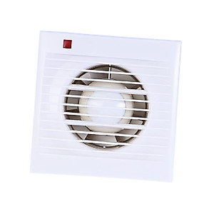 Zerodeko 2pcs Household Fans Exhaust Bath Fan Household Ventilation Fans Exhaust Fan with Louvers Electric Bathroom Fan Wall Exhaust Fan Bathroom Exhaust Fan Kitchen Wall Fan Window