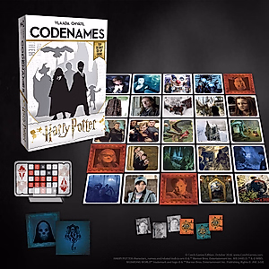 CODENAMES: Board Game , Based on Harry Potter Films , Officially Licensed Merchandise
