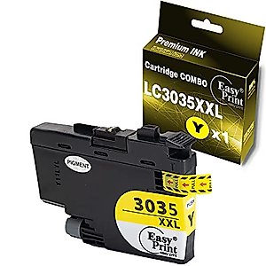 EASYPRINT Compatible 1x Yellow 3035xxl Ink Cartridges Replacement for Brother LC3035xxl for MFC-J805DW, MFC-J805DW XL, MFC-J815DW, MFC-J995DW, MFC-J995DW XL, (1- Pack)