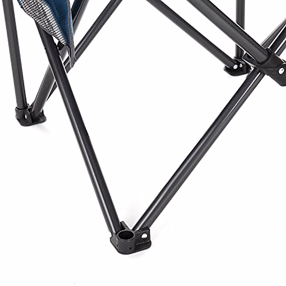 ARROWHEAD OUTDOOR Portable Folding Camping Quad Chair w/ 4-Can Cooler, Cup-Holder, Heavy-Duty Carrying Bag, Padded Armrests, Supports up to 330lbs