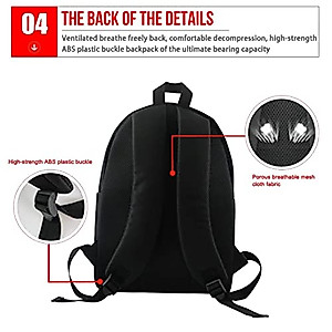 Allcute Snake Backpack Set for Girls Kids Gifts Books Bag 17 Inches with Lunch Bag and Pencil Case