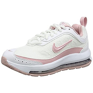 NIKE - BNWT & BOX - WOMEN - SHOES SNEAKERS NIKE AIR MAX AP URBAN LEISURE WOMEN cu4870-101 - 10 - WHITE/PINK GLAZE-WHITE