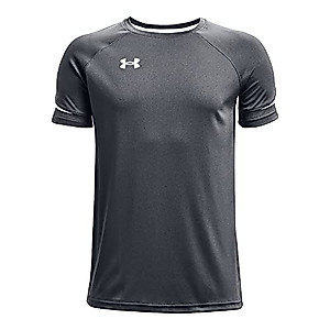 Under Armour Boys' Golazo 3.0 Jersey, Pitch Gray (012)/White, Youth X-Large