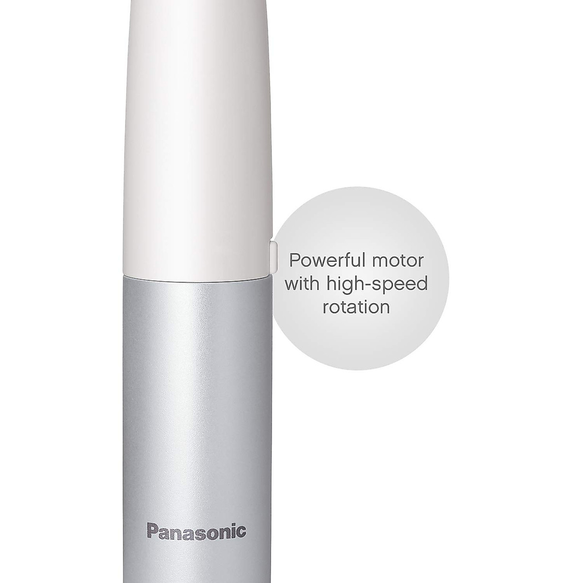 Panasonic Bikini Trimmer and Shaver for Women with 4 Attachments for Gentle Grooming in Sensitive Areas, Wet/Dry, Battery-Operated – ES-WV60-S (White/Silver) (Pack of 10)