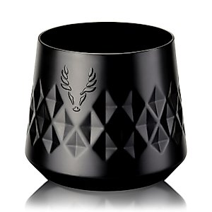 Viski Paragon Whiskey Taster Cocktail Tumbler Insulated Rocks Tumbler Stainless Steel Rocks Glass Black 8oz Set of 1