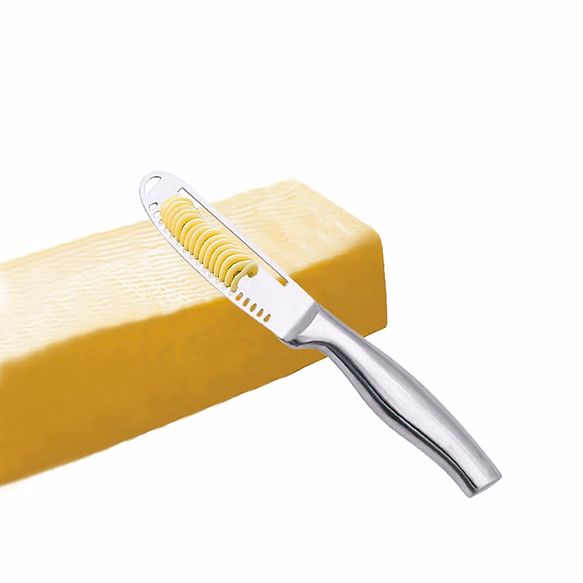YLDM, Butter Knife, Stainless Steel Butter Knife Spreader Silver Better Butter Spreader Knife for Cutting & Spreading Butter Cheese Jam.