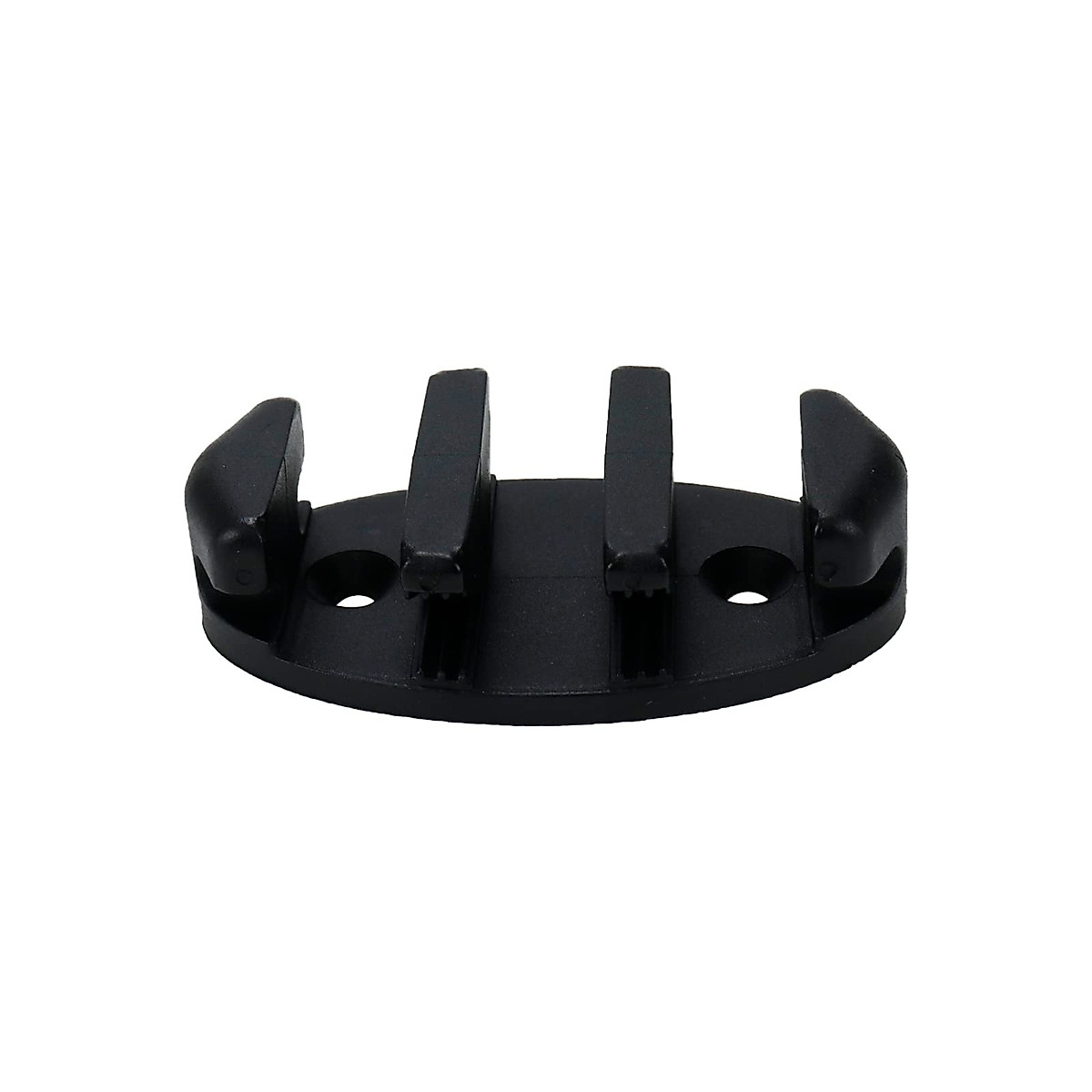 Coshar 4pcs Nylon Kayak Zigzag Anchor Cleat Set Kayak Rope Holder for Boat Secure Kayak Canoe Deck Rigging Accessories