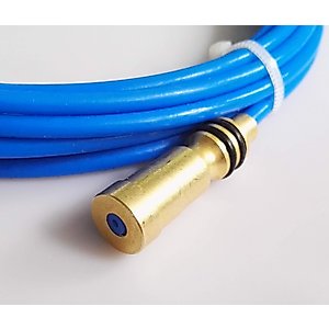 CHNsalescom Mig Welding Liner Miller Tweco Hobart MIG Gun Liner PTFE Graphite Steel 41mm (Teflon-Blue,15 feet)