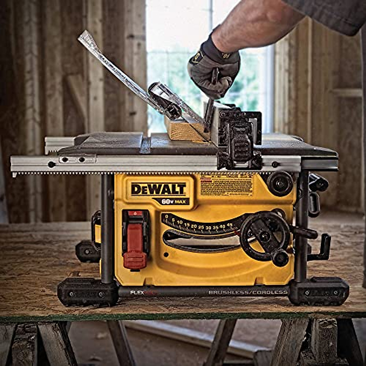 DEWALT FLEXVOLT 60V MAX* Table Saw, 8-1/4-Inch (DCS7485T1)
