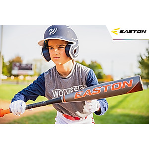 Easton Maxum Ultra Baseball Bat BBCOR Drop -3, Black/Orange, 33/30