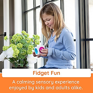 Fat Brain Toys Tugl Cube - Popping Fidget Cube for Toddlers, Kids, Teens, Adults