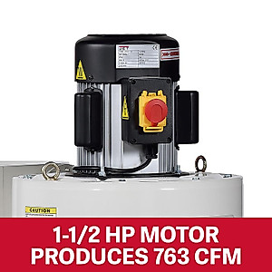 JET Cyclone Dust Collector, 2-Micron Filter, 1-1/2 HP, 1Ph 115V (Model JCDC-1.5)