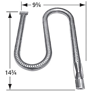 Contemporary Home Living 14.75" Stainless Steel Burner Bracket for Ducane Gas Grills
