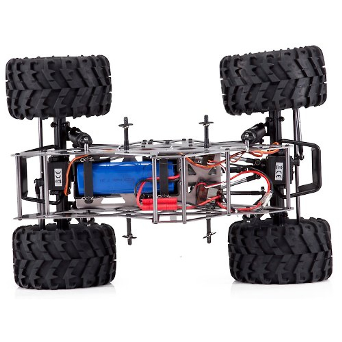 Redcat Racing Ground Pounder 1/10 Scale Electric Monster Truck with Ground Pounder Body