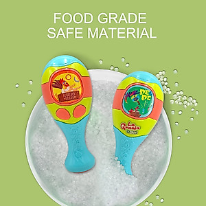 La Granja De Zenon Newborn Toys Bartolito Maracas for Kids with Electric,Egg Shakers Maracas and Baby Rattles 0-6 Months,Musical Instrument for Party Games Baby Party Favors（2PCS）