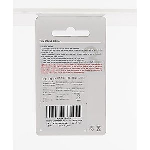 Meatanty Metal Tiny Mouse Jiggler, USB Mouse Mover Undetectable, Automatic Shaker with Separate Mode and ON/Off Buttons, Mouse Moving Device LED Screen, Wiggler Giggler Keep Computer/PC/Laptop Awake