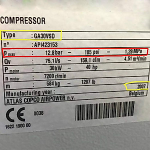 7.7000.0 Display Control Panel for KAESER Air Compressor Replacement Part 7.7000R0 Sigma 7.7000.1